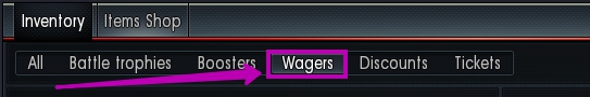 How to use wagers – Gaijin Support